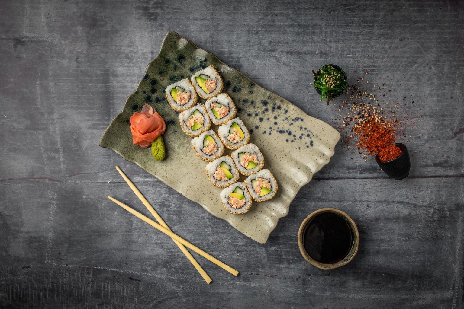 Gyotaku sushi bar menu - odaberite sushi paket po vašem izboru